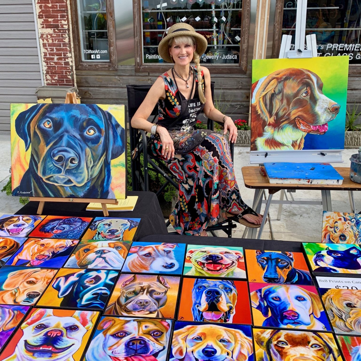 Episode 26: Melanie Anderson: Painting Happiness - Teaching Artist Podcast